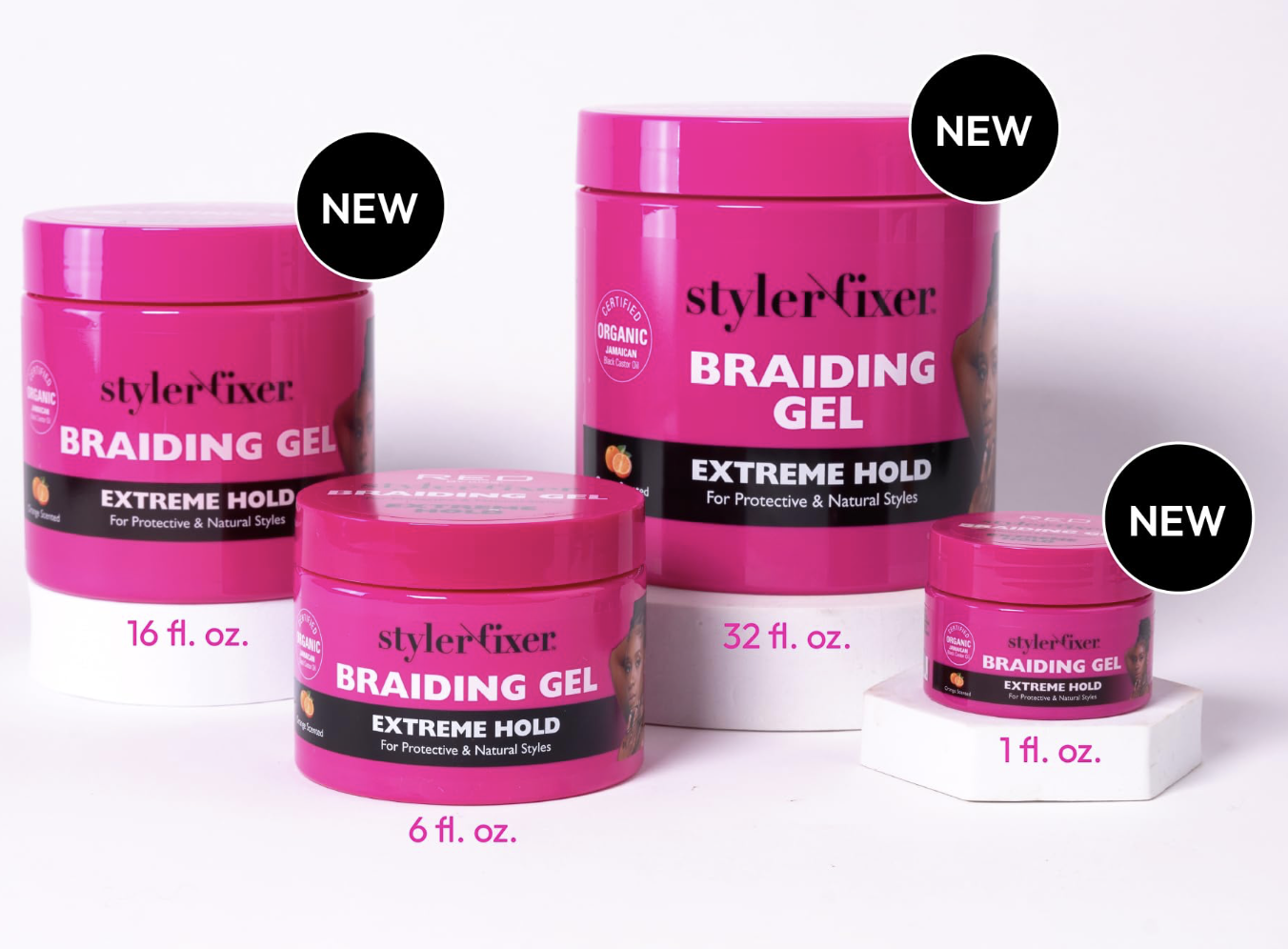 Red By Kiss Styler/Fixer Extreme Hold Braiding Gel – Welcome to Supreme ...