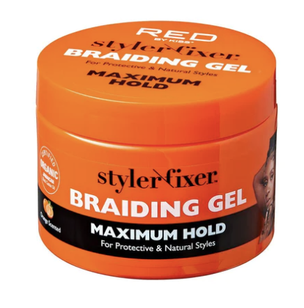 Red By Kiss Styler/Fixer Braiding Gel Maximum Hold – Welcome to Supreme ...
