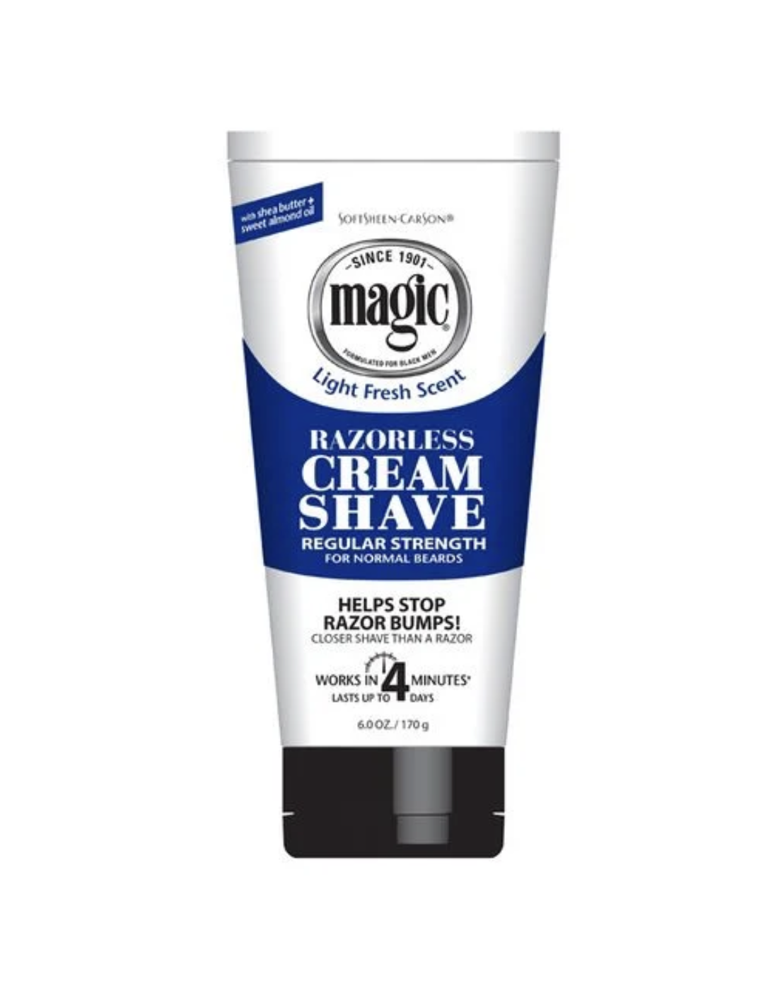 SoftSheen-Carson Magic Razorless Shaving Cream for Men Regular Strength ...